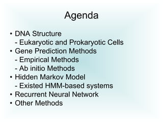 Gene Prediction Using Hidden Markov Model and Recurrent Neural Network | PDF