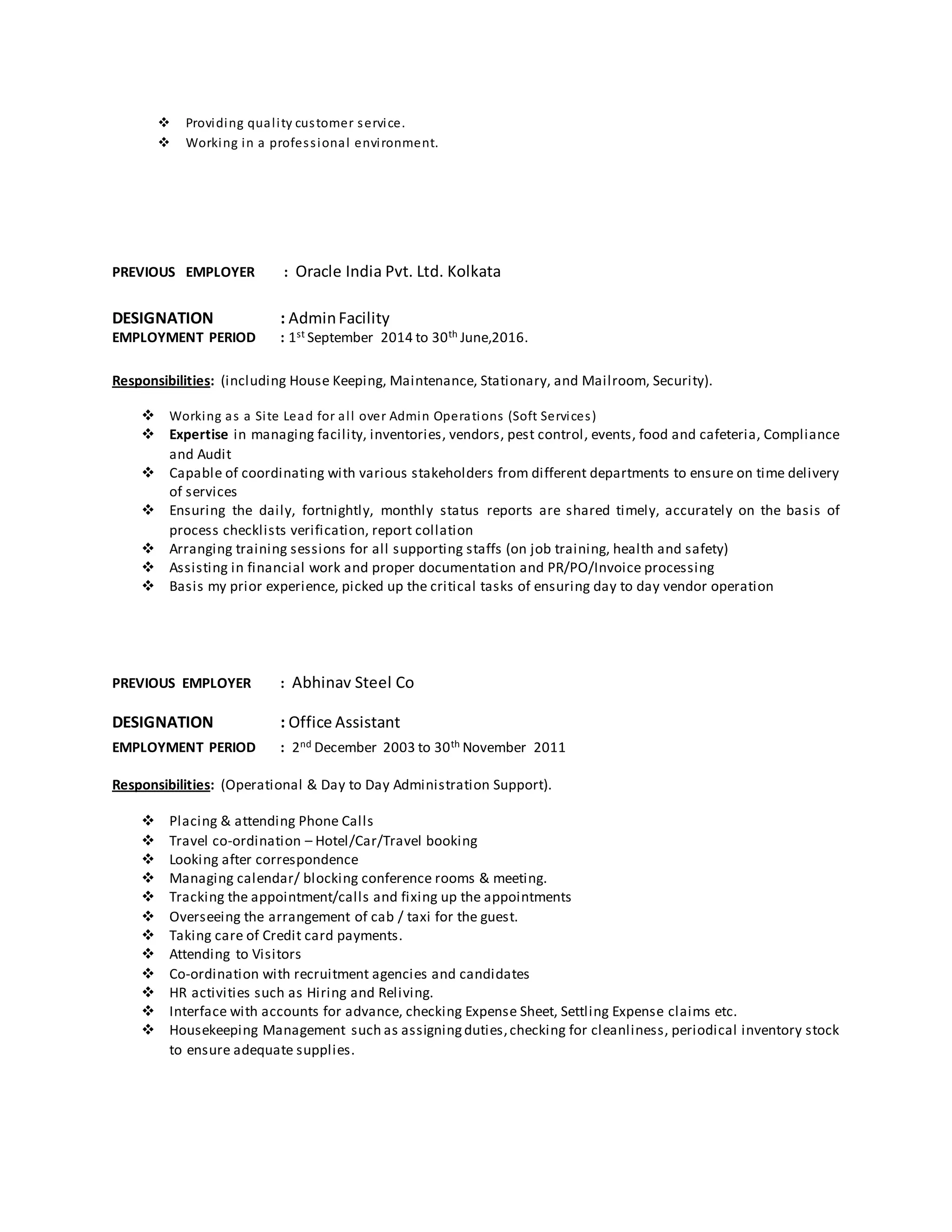 Bobby Hazel Gomes ( Current Resume) | DOCX