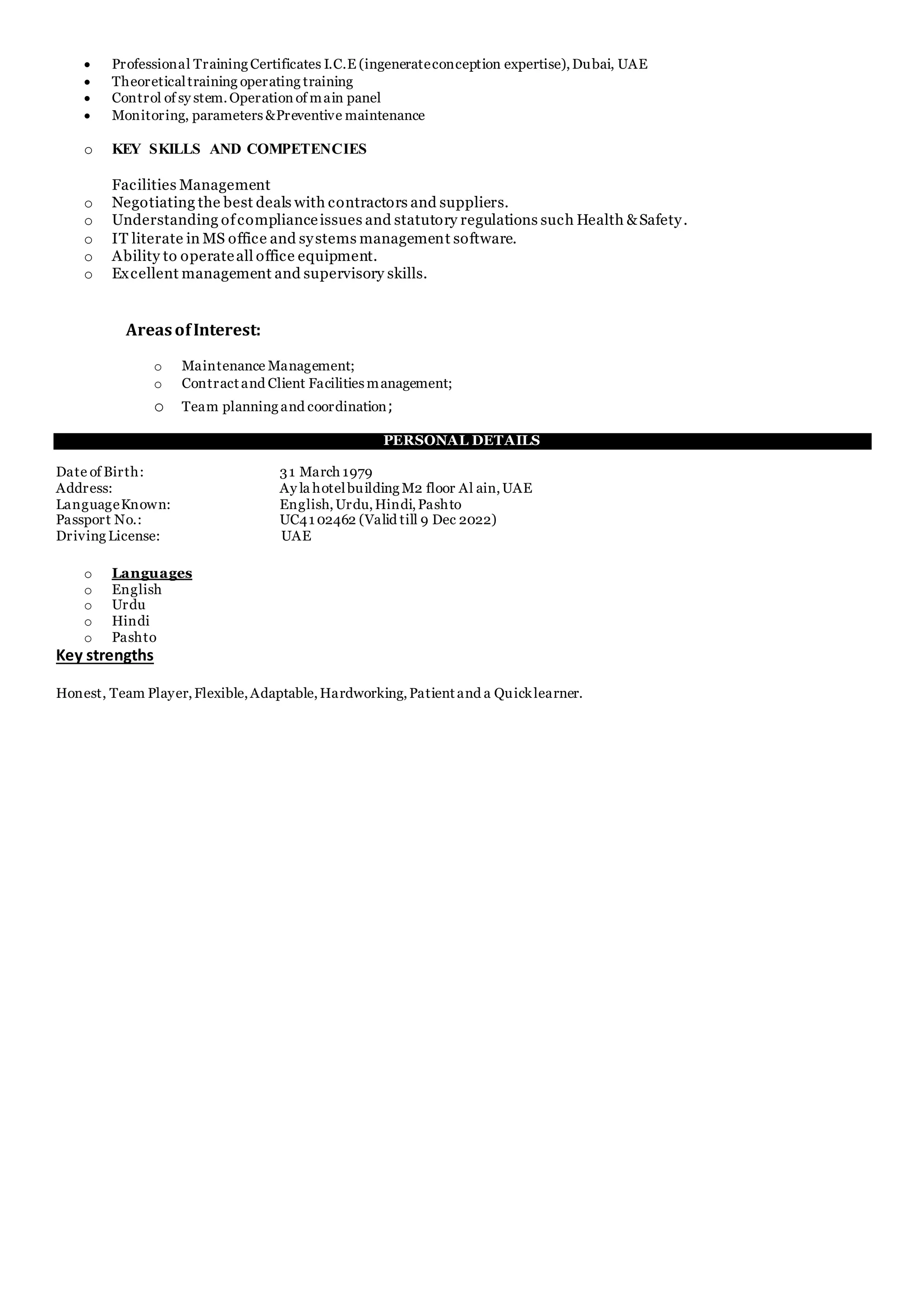 Rab Nawaz Khan up date CV 2016 2 | PDF