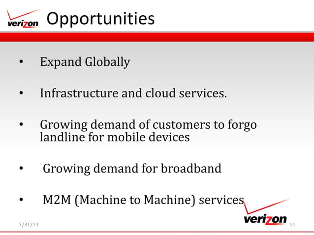 Verizon Presentation_Team9Final | PPTX | Phone Services | Home Utilities