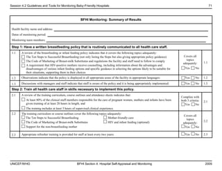 (8) BFHI Monitoring - Summary of Results.pdf