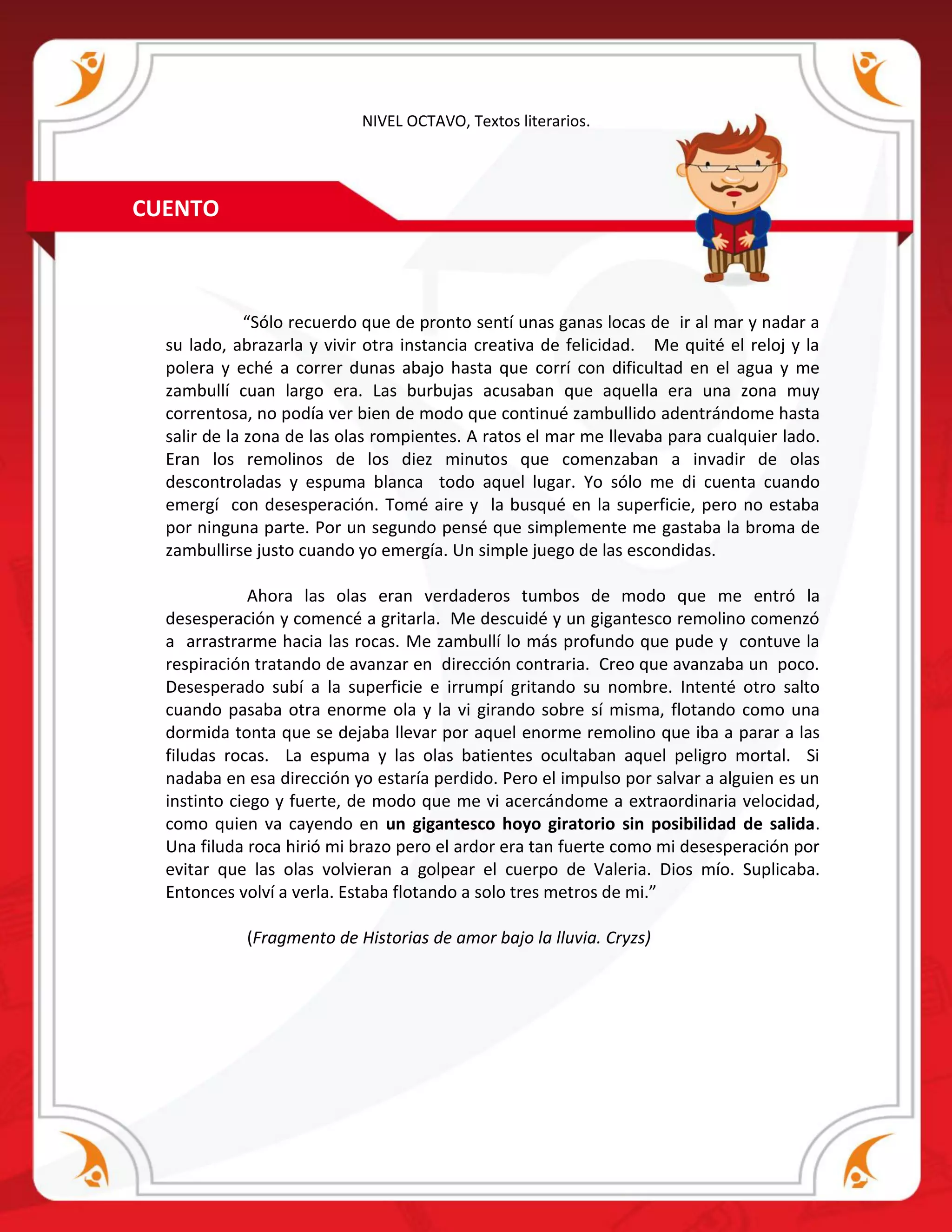 Guía integrada de Lenguaje 8vo año | PDF
