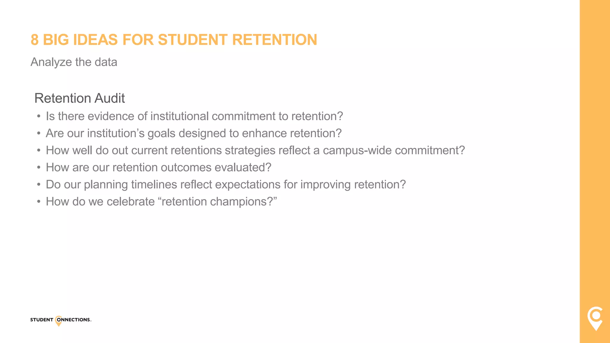 8 big ideas in student retention | PDF