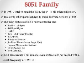 8 bit microcontroller | PDF
