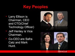 brief introduction on Oracle | PPT | Large Business | Business