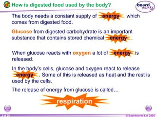 8 b respiration (boardworks) | PPT