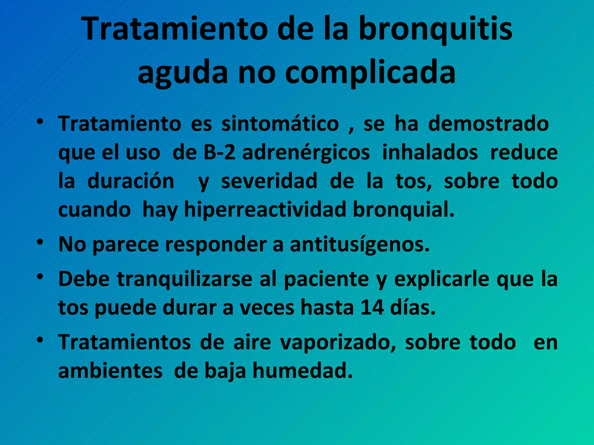 8 bronquitis aguda | PPT