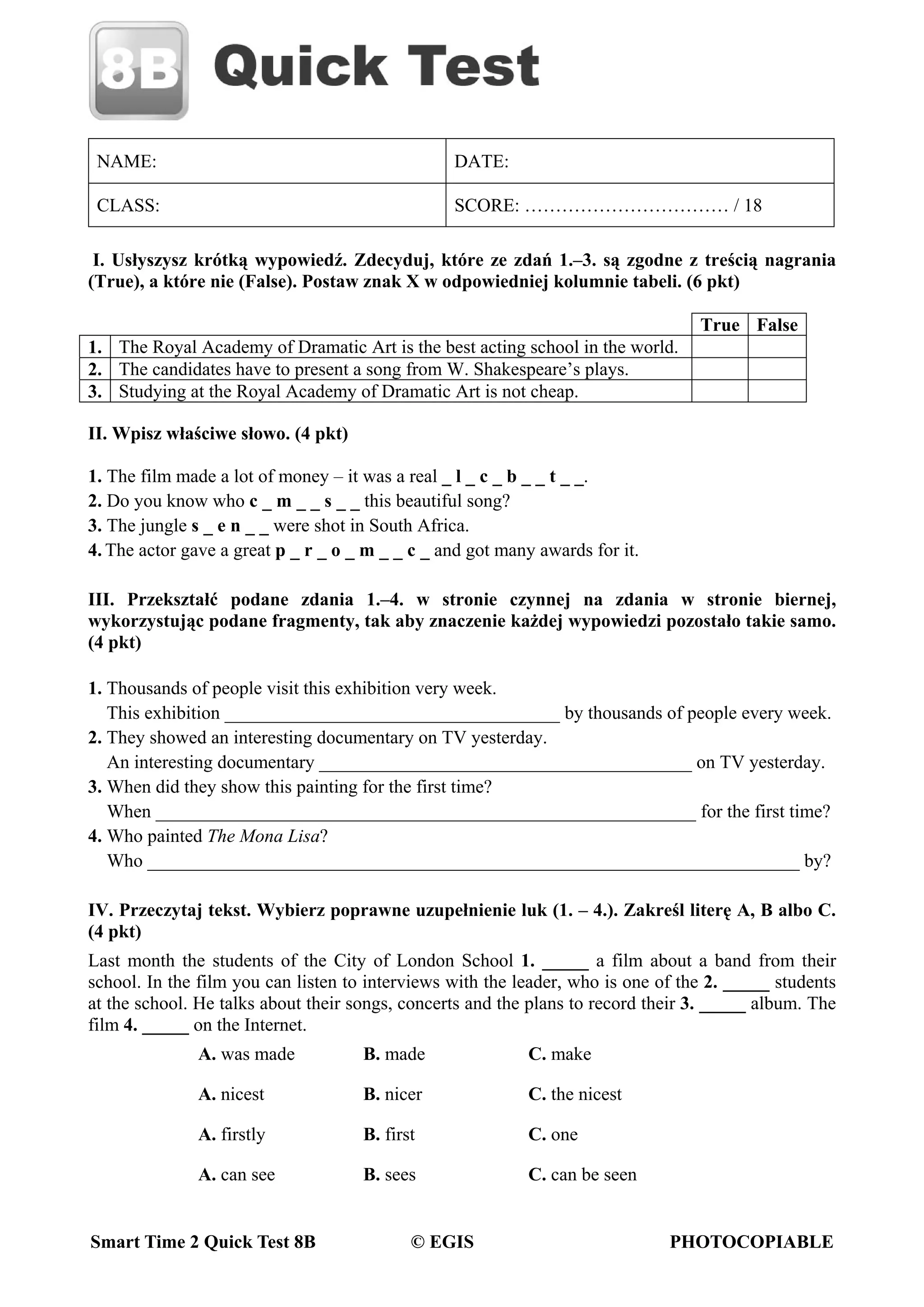 8 b smart_time_2_quick_test | PDF