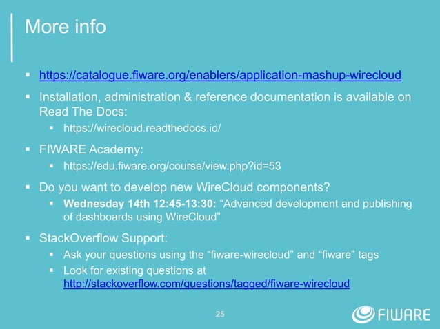 Building Application Dashboards Using Wire Cloud | PPT