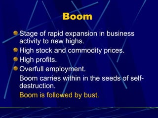 8 business cycles | PPT