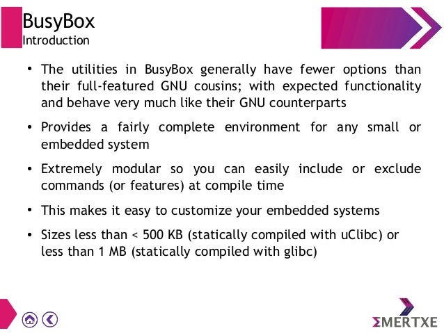 Busybox For Embedded Linux 