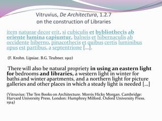 Libraries in ancient Greece and Rome | PPSX