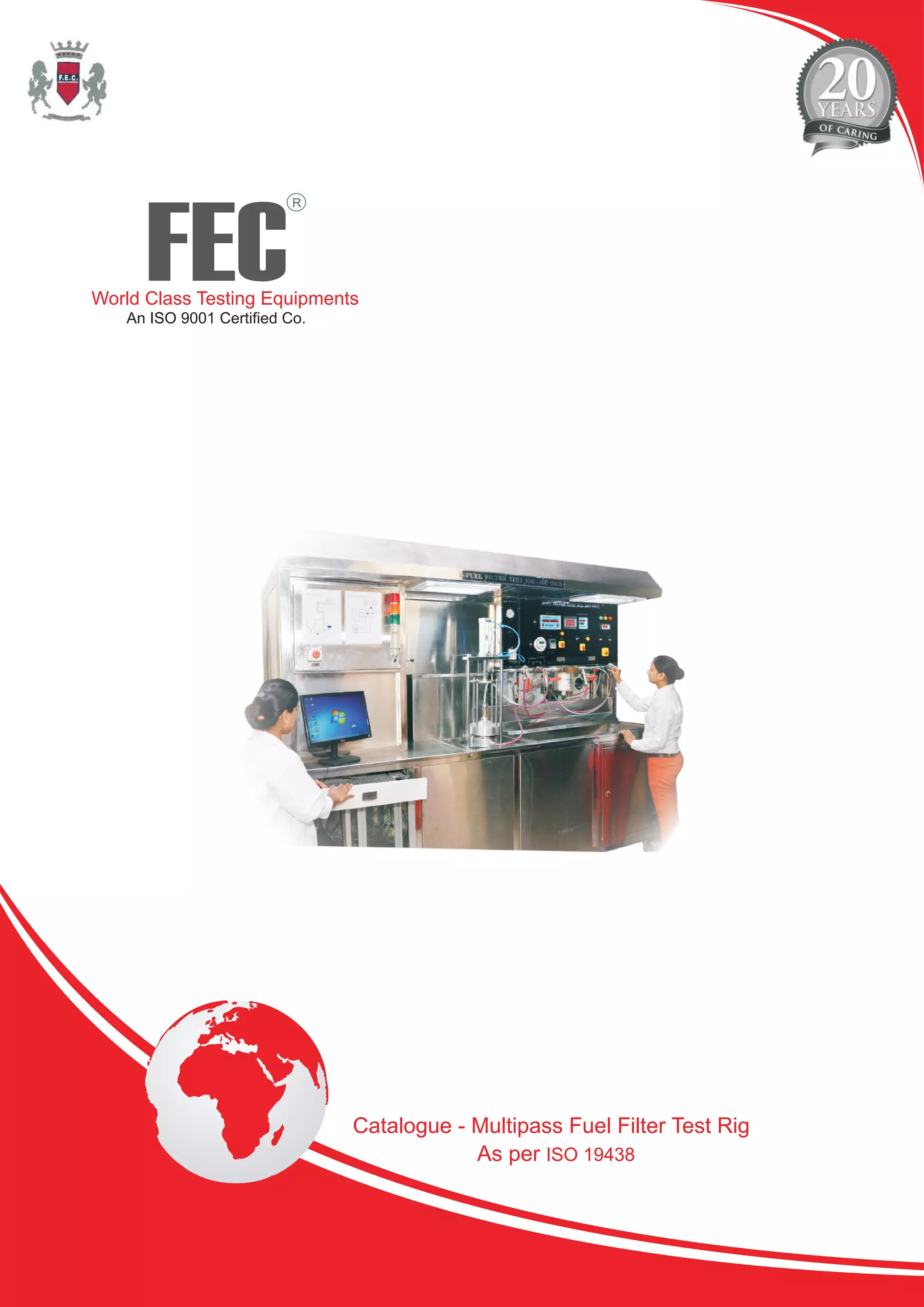 Fuel Filter Multipass Test Rig | PDF