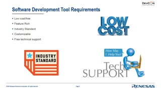 Introduction to e2Studio, The New IDE From Renesas | PPT