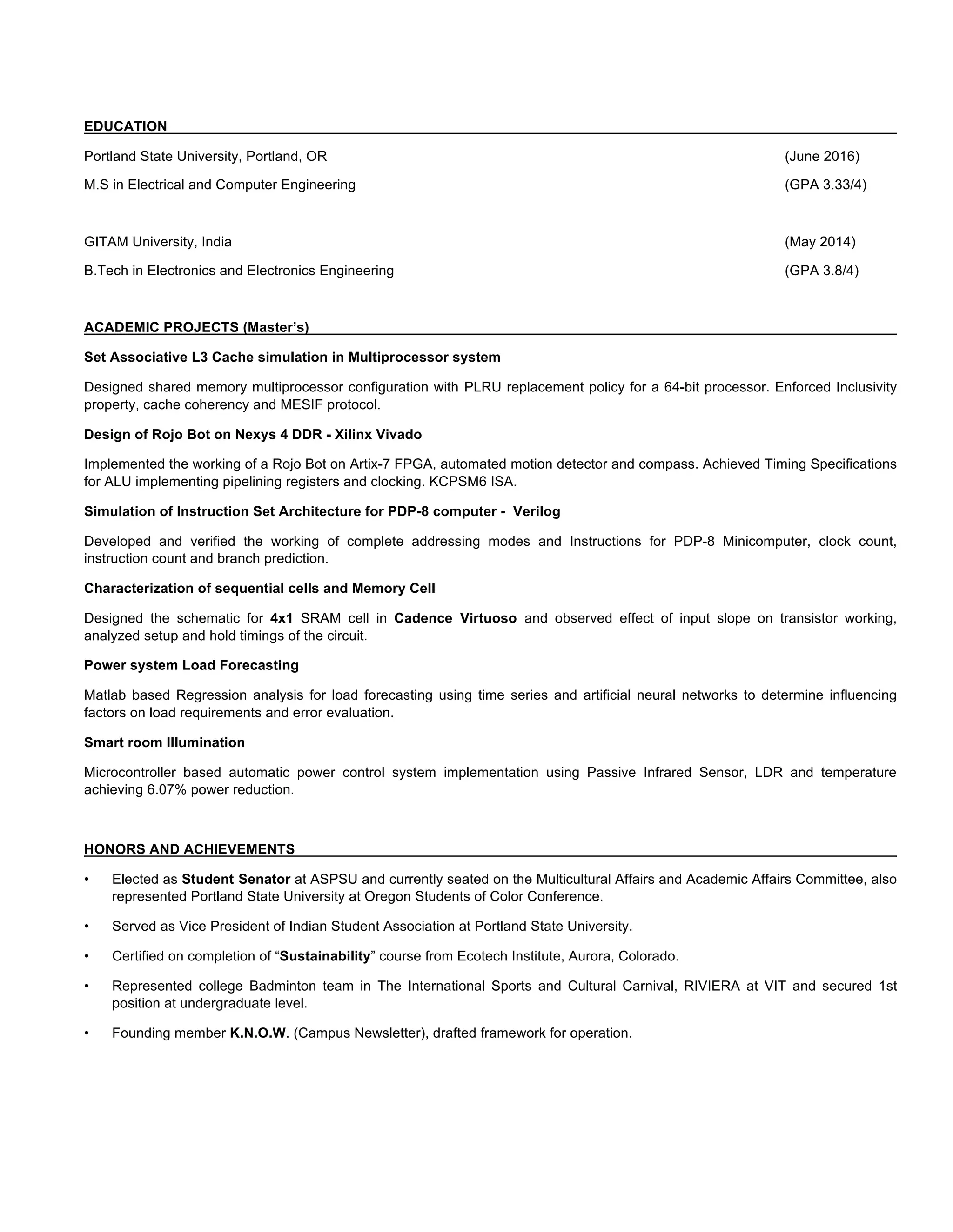 Resume | PDF