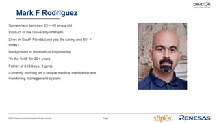 Pre: How to Build a Real Product Using the Renesas Synergy Platform | PPTX