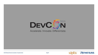 Pre: How to Build a Real Product Using the Renesas Synergy Platform | PPTX