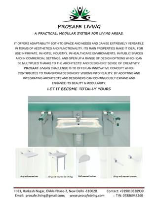 PROSAFE LIVING - ITALIAN NEW PRODUCT RANGES | PDF | First Aid | Injuries