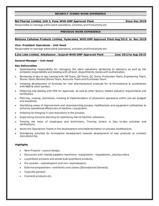 BSR CV Latest | DOCX
