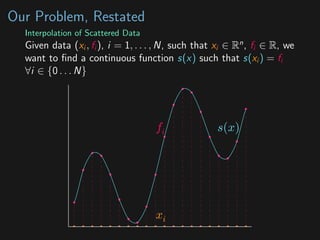 Radial Basis Function Interpolation | PDF