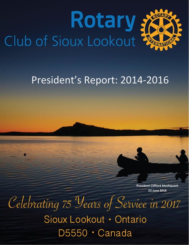 President's Report 2014-2016 | PDF