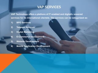 VAP Technology (3) | PPT