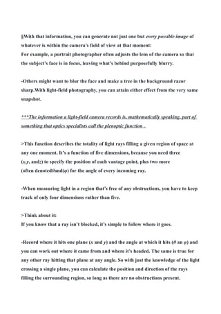 THE SUPERPOSITION | ODT | Cameras and Camcorders | Consumer Electronics