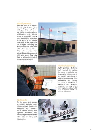 BAADER LINCO Company Profile 2015 | PDF