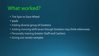 Greeter Program 2013 | PPTX