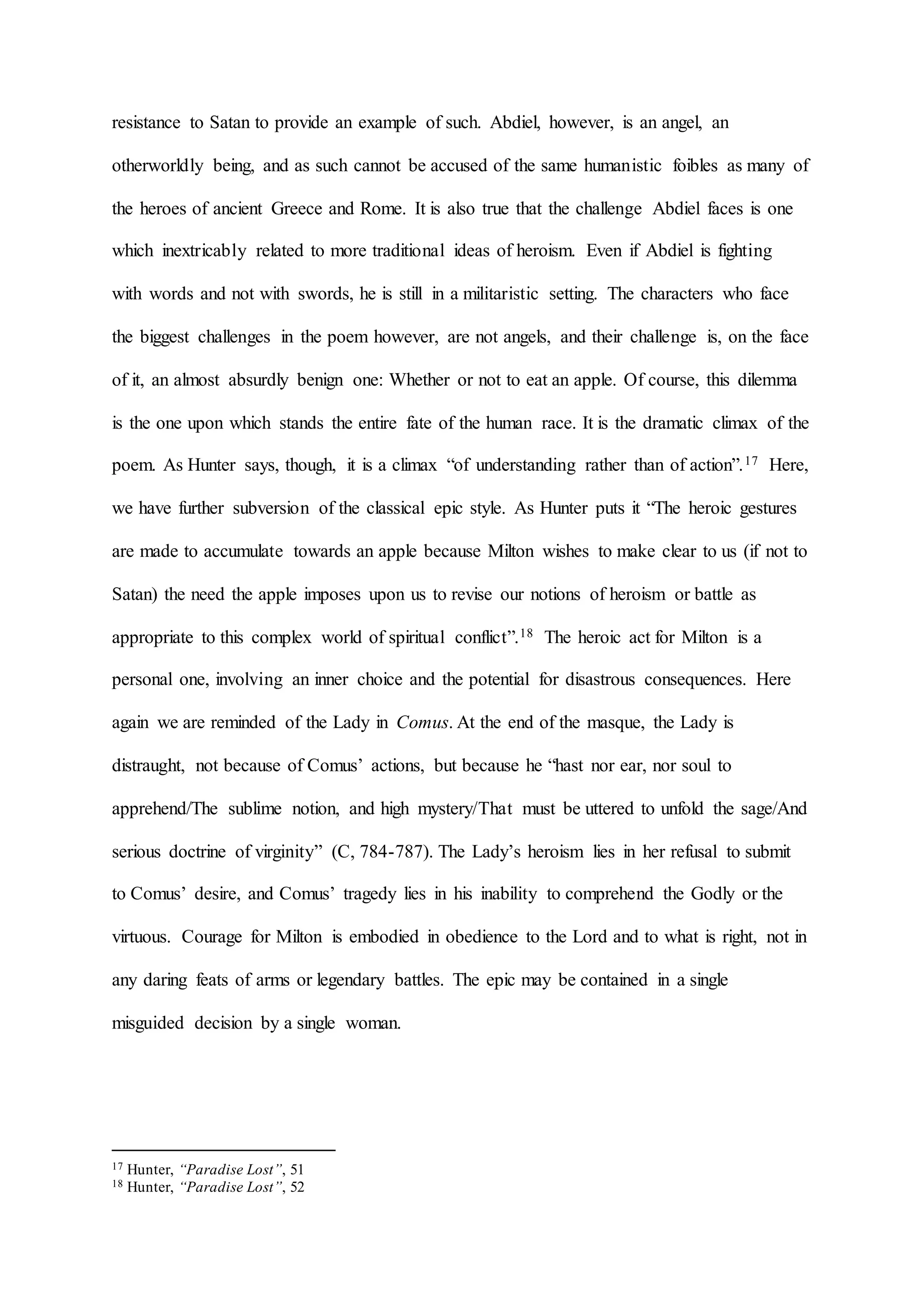 Milton and Pagan Imagery | DOCX