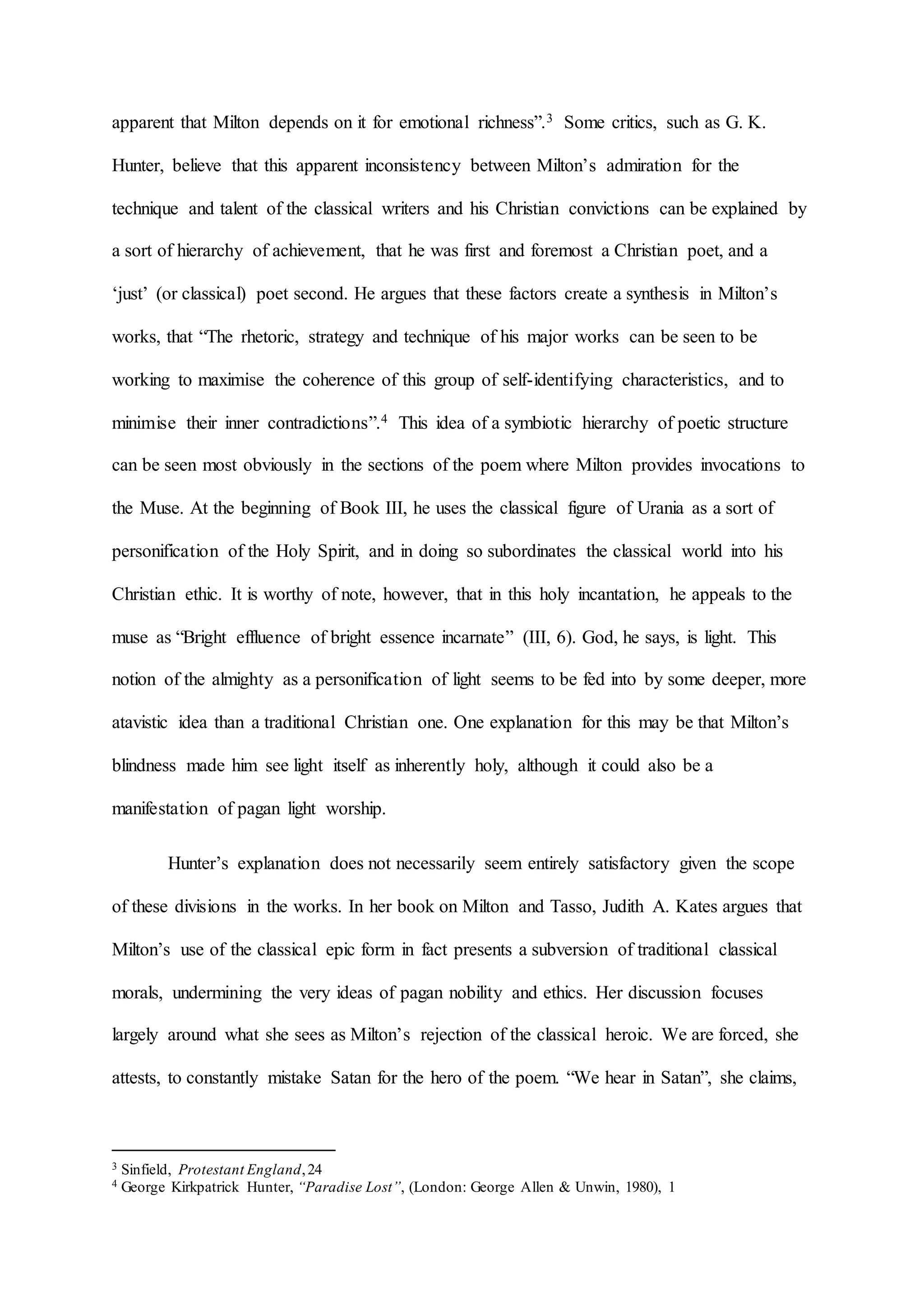 Milton and Pagan Imagery | DOCX