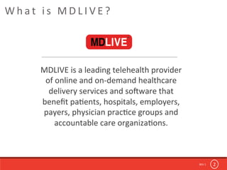 MDLIVE White Paper | PDF