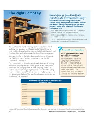 KEMPER CAREER GUIDE | PDF