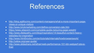 Web performance | PPTX