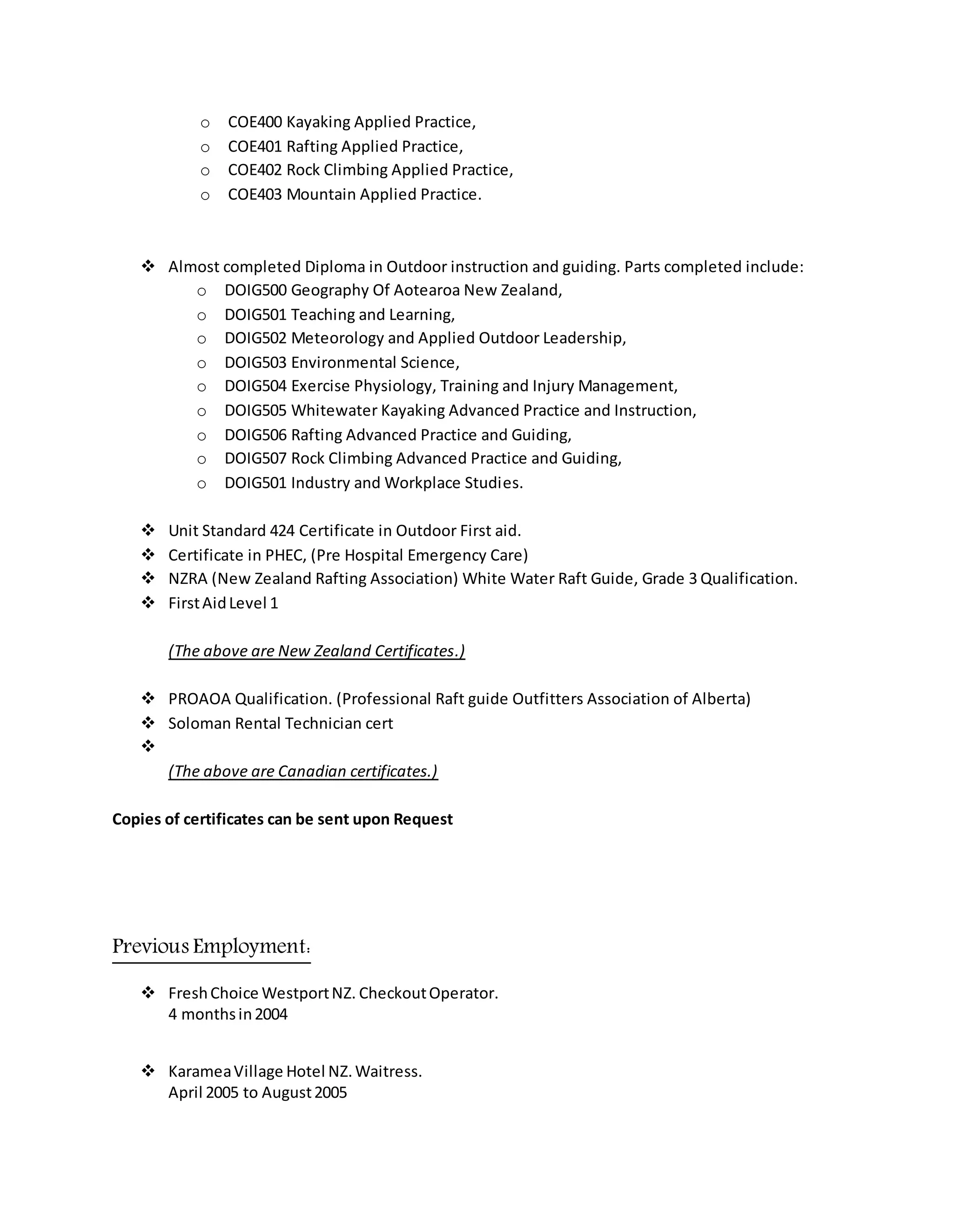 Rita CV & Cover letter combo | PDF