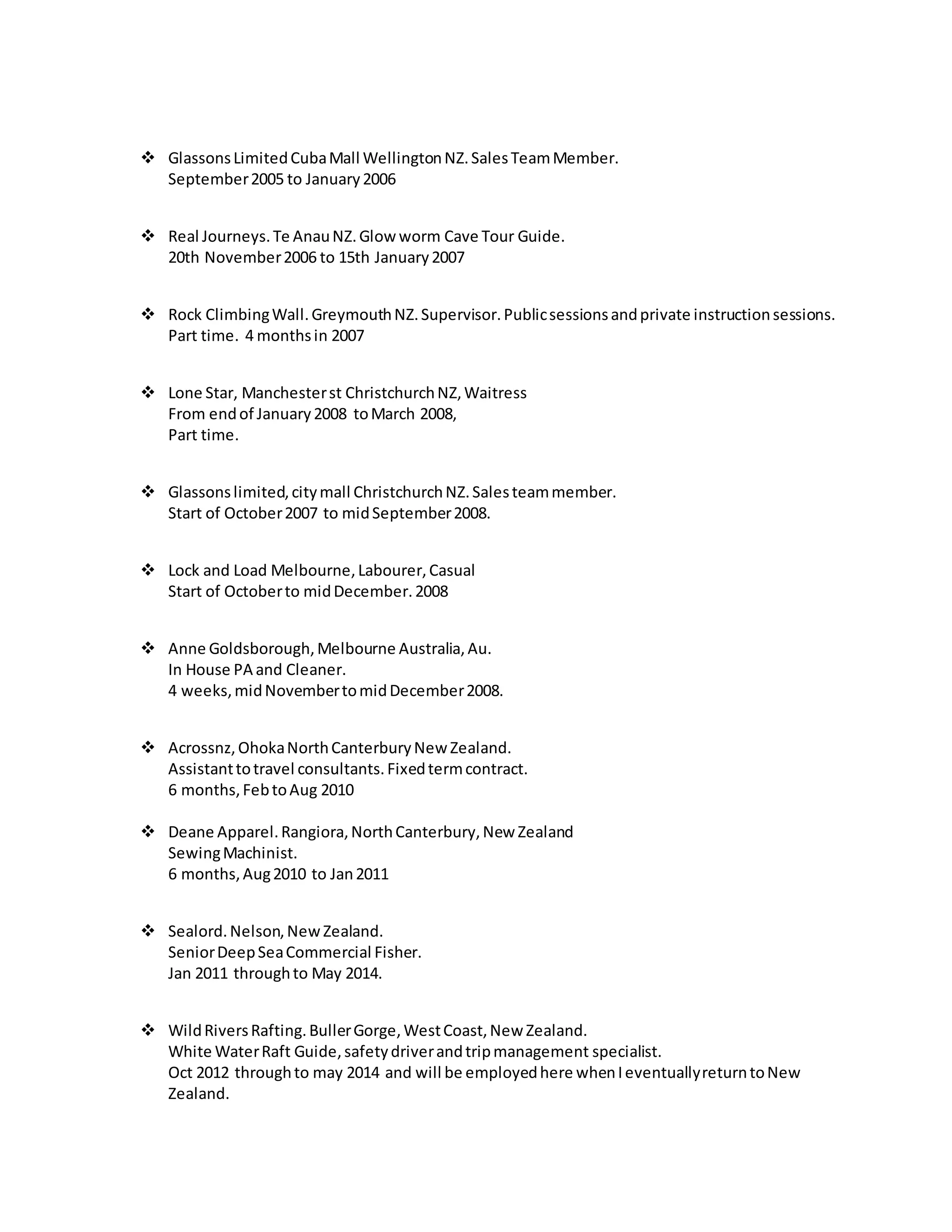 Rita CV & Cover letter combo | PDF