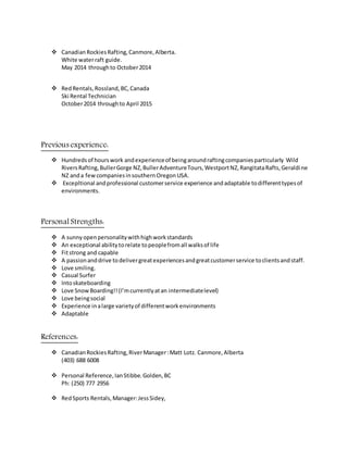 Rita CV & Cover letter combo | PDF