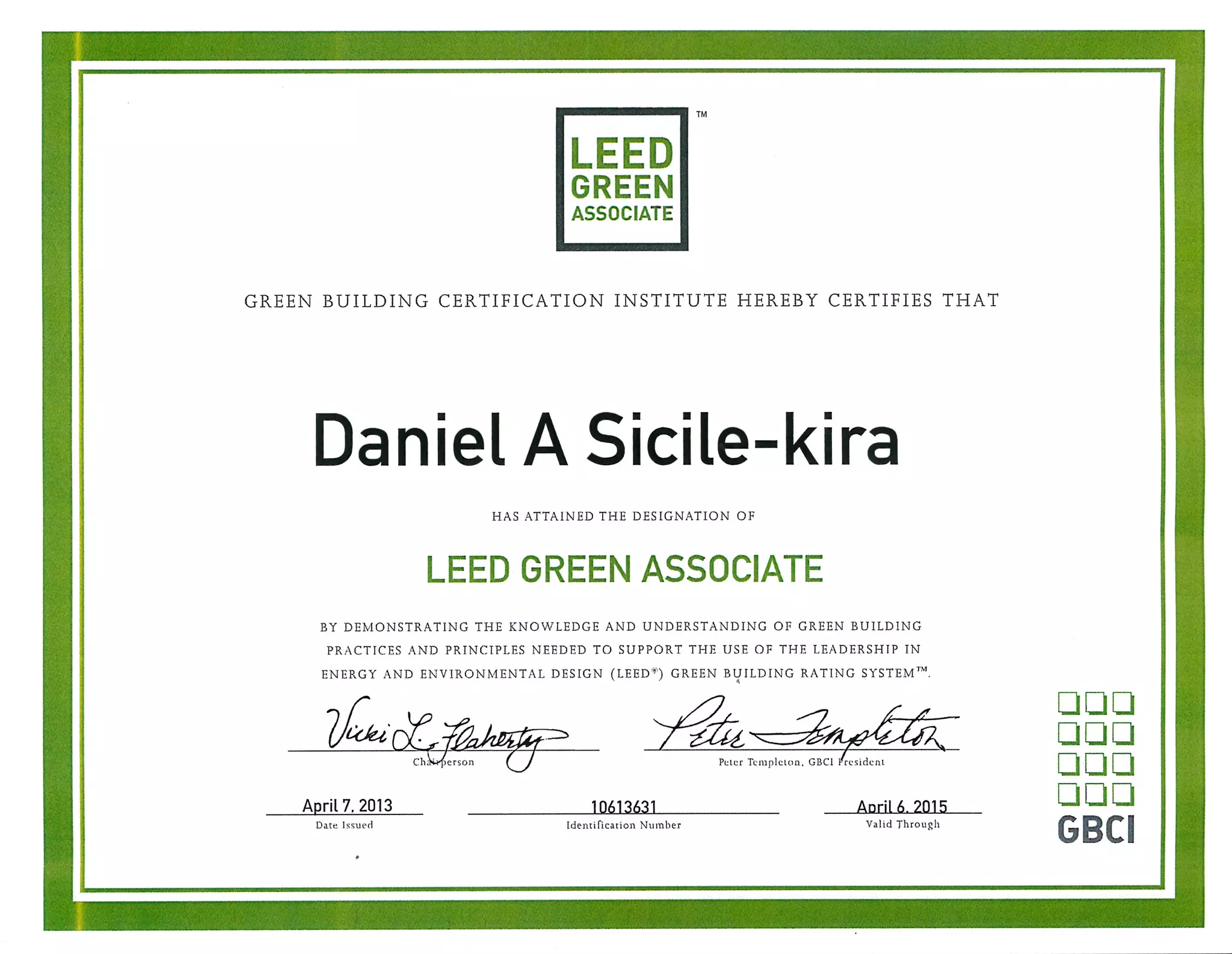 LEED Certificate | PPT