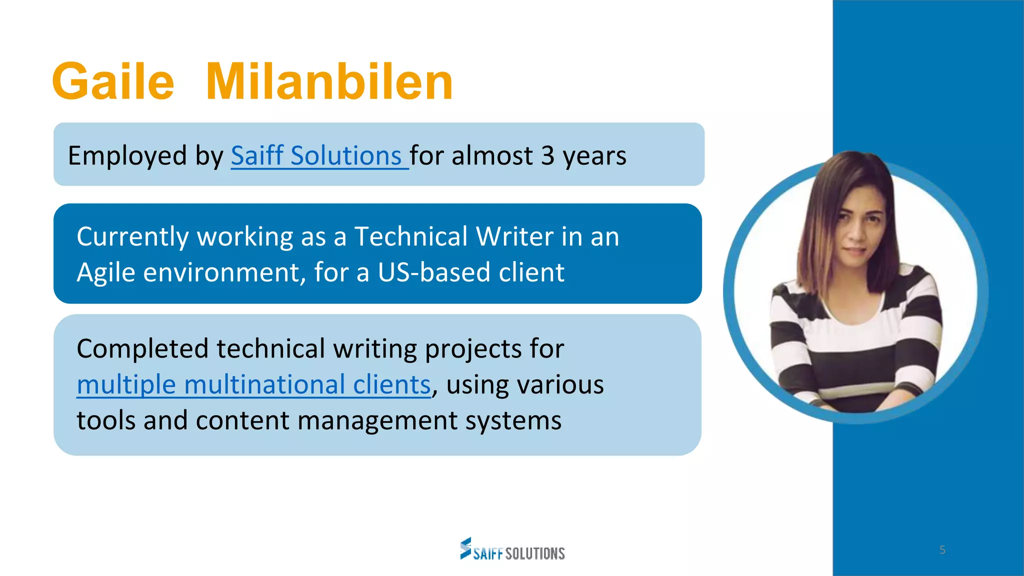 Technical Writing Outsourcing in an Agile Environment | PPTX