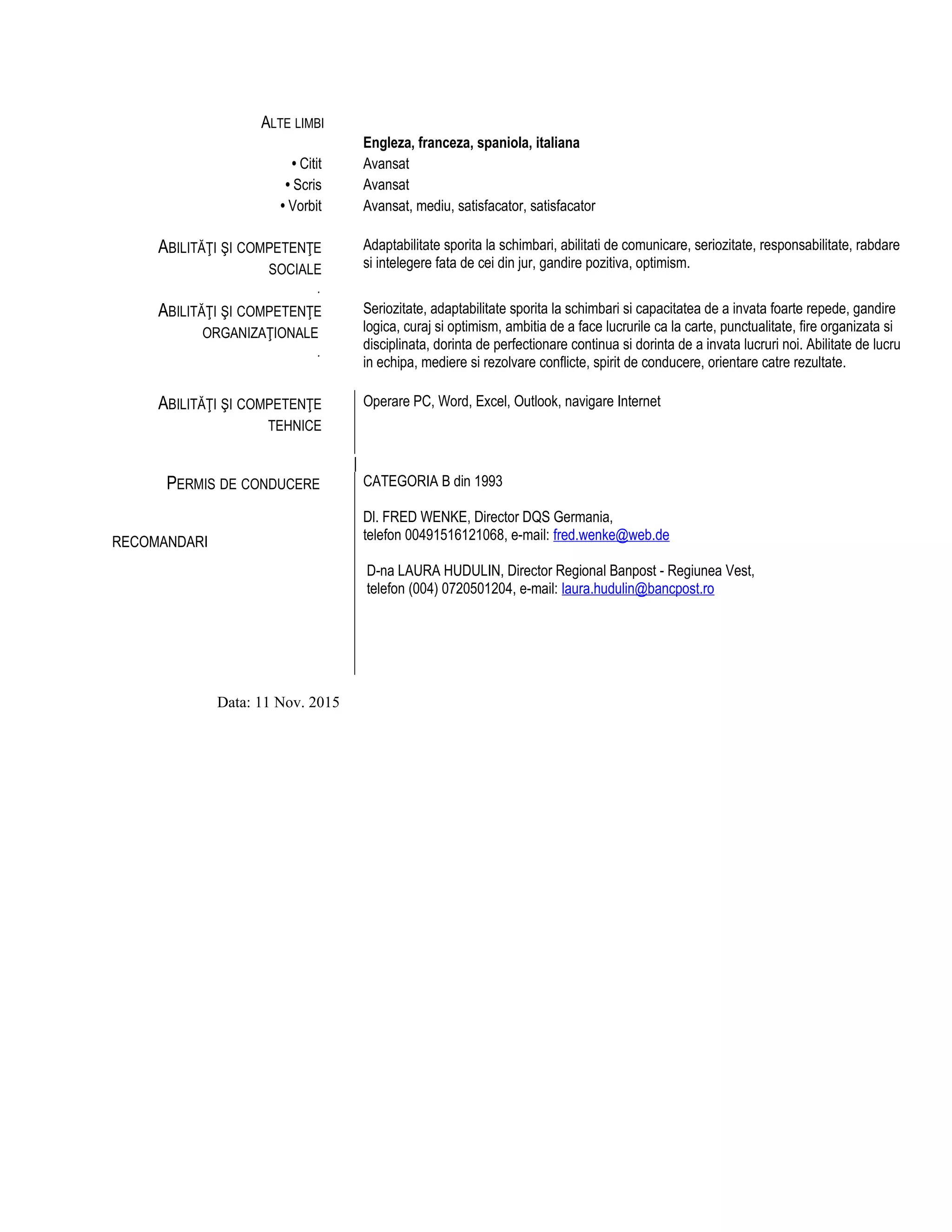 curriculum vitae | PDF