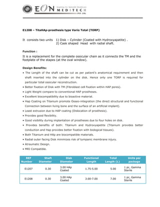 Osseous--ENT_Product_Details---NOBLE_PHARMA | PDF