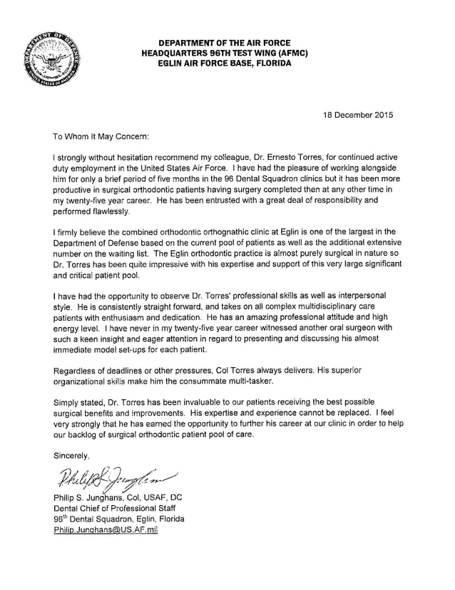 Dr J signed LOR | PDF