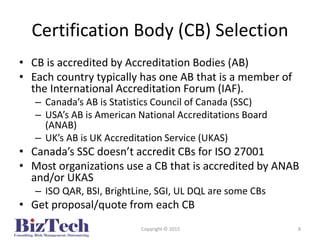 ISO 27001-Manage IT Risks and Build Customer Confidence | PPTX ...