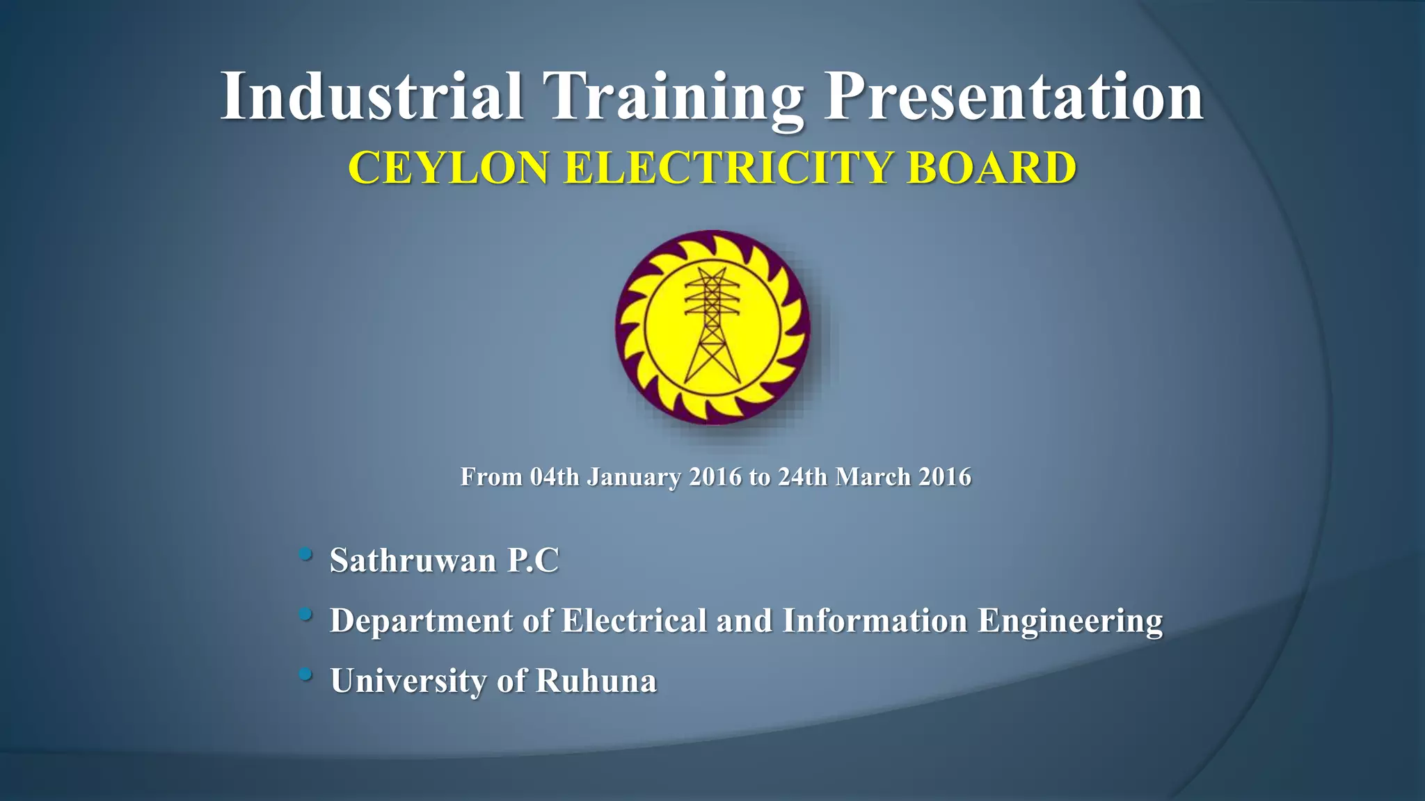 CEB Presentation 2073 | PPSX