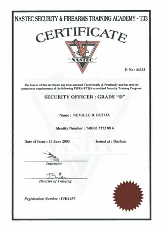Security Grade D | PDF