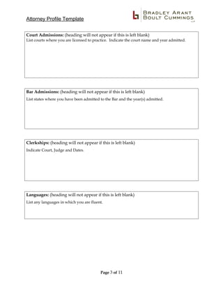 Attorney_Profile_Template | PDF
