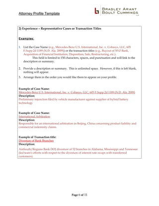 Attorney_Profile_Template | PDF