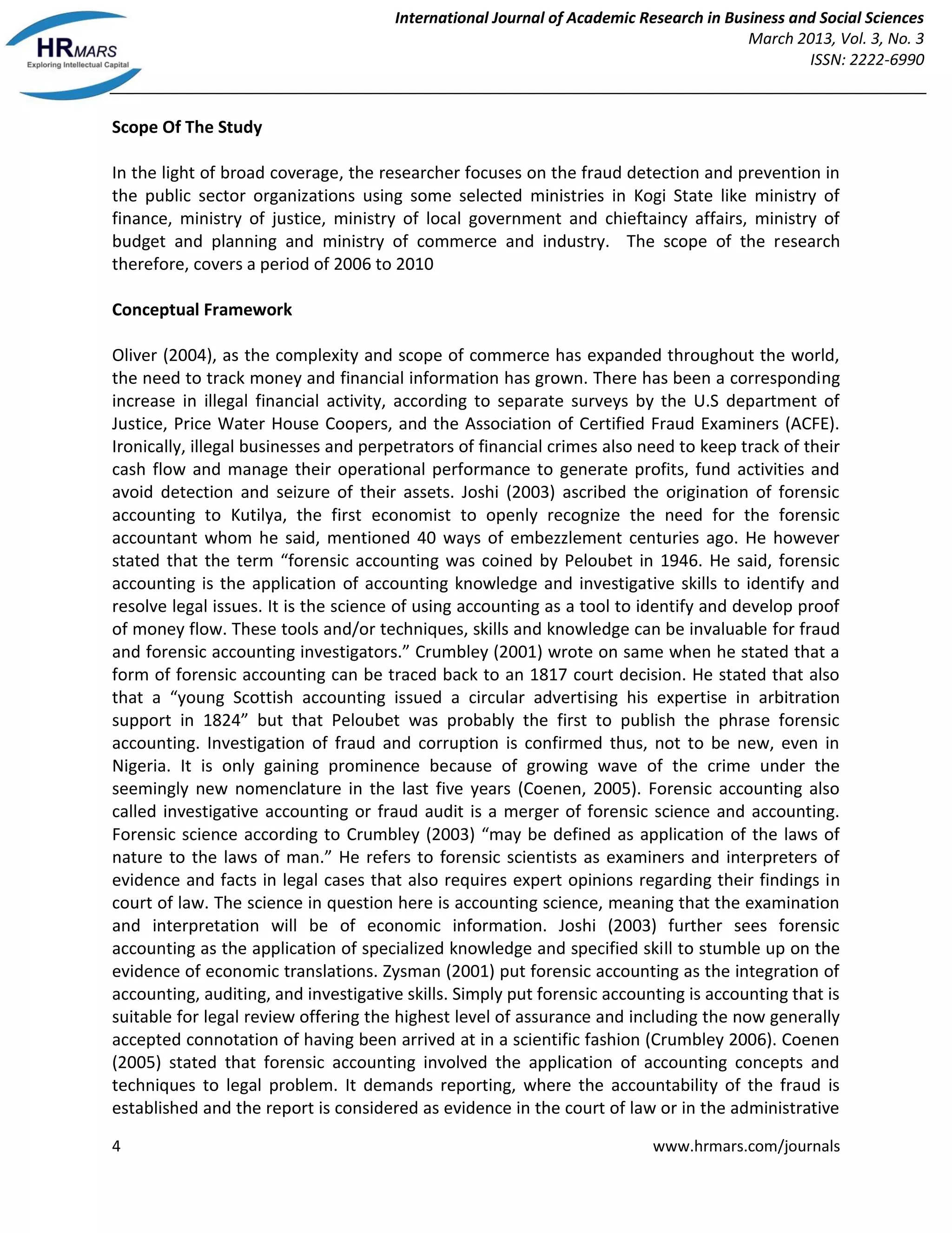 Forensic Accounting - Tool for Fraud Prevention | PDF