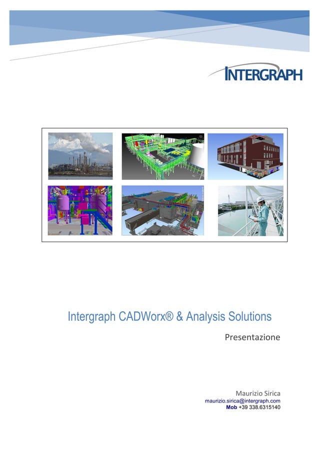 Intergraph CADWorx® & Analysis Solutions | PDF
