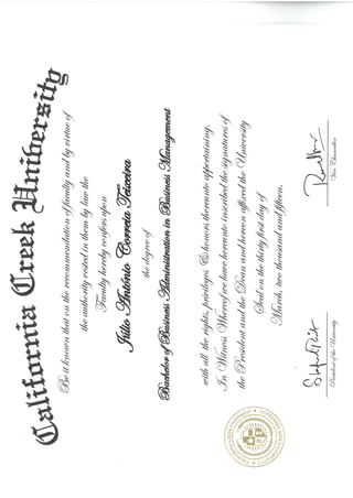 Business Administration degree 1 | PDF